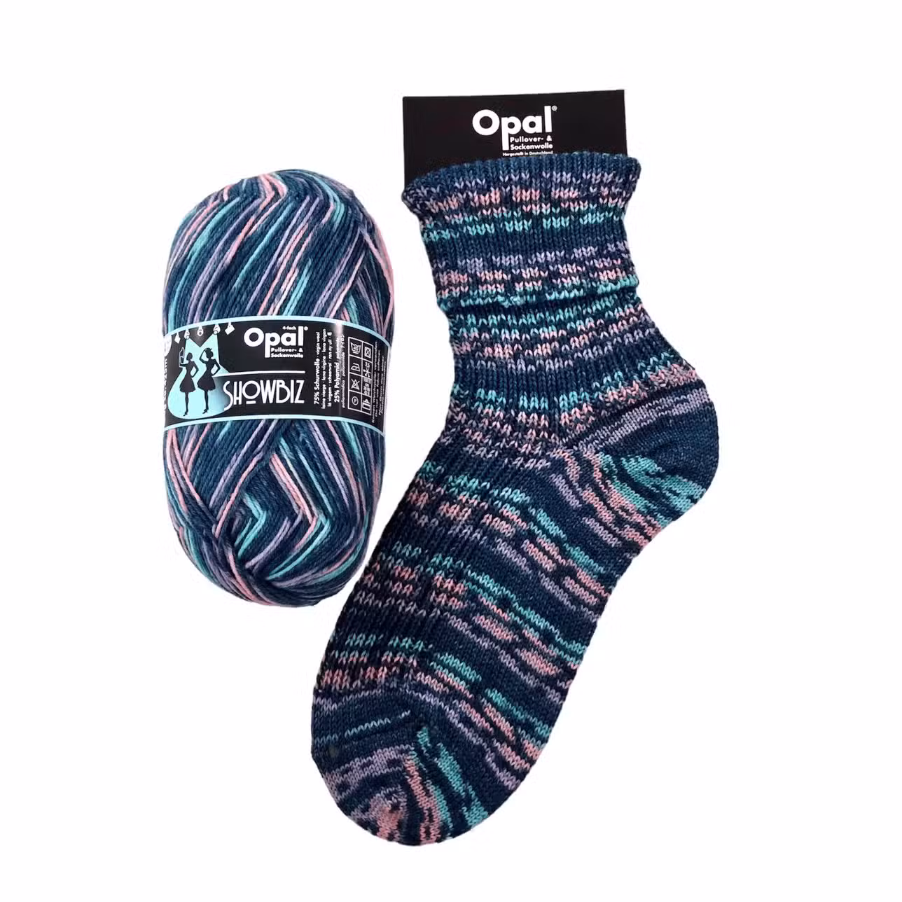 Opal Showbiz 4ply Sock Yarn - Sitting Knitting